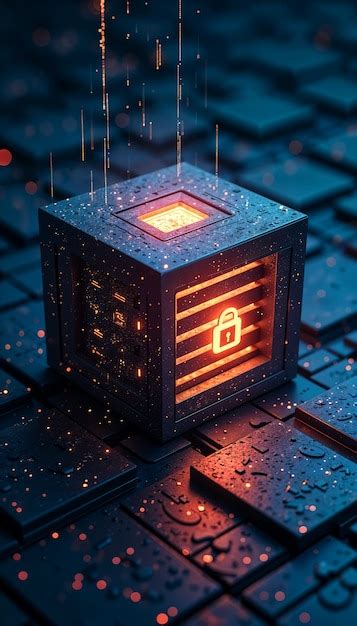 Gradient Technology Background Ai Generated Image