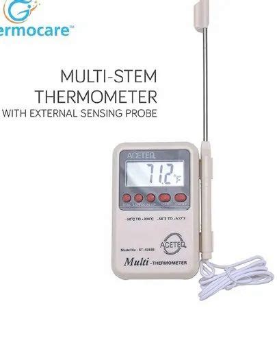 Multi Stem Thermometer With External Sensing Probe At Best Price In Ahmedabad