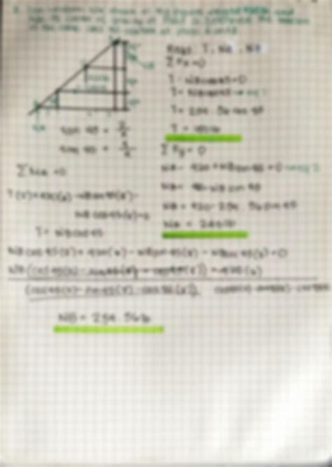 Solution Equilibrium Of Force Systems Non Concurrent Notes With