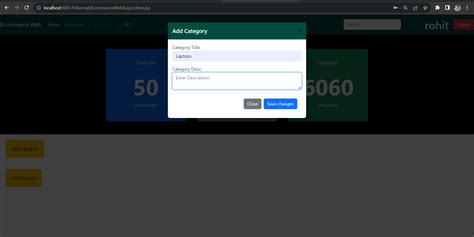 GitHub RohitBhandare Ecommerce Webapp Hibernate Servlet