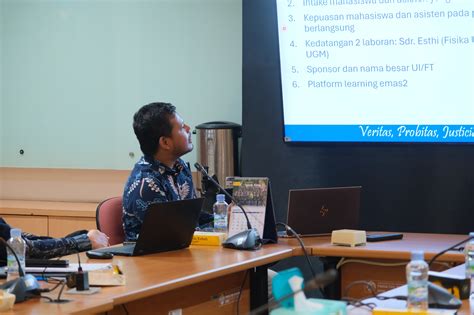 ftui prepares basic physics practicum for undergraduates at i cell for