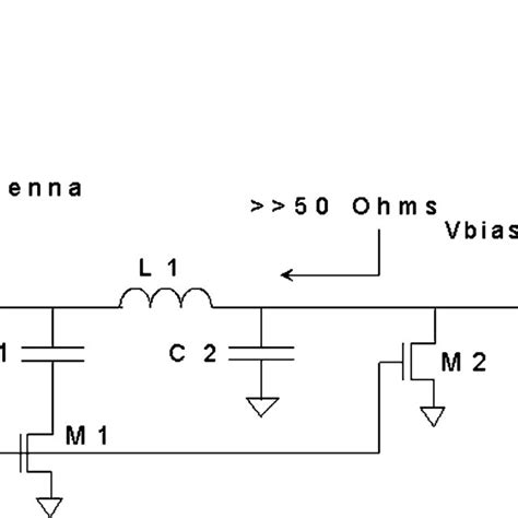 Proposed Switch Connected To Representative Lna Circuit Optional
