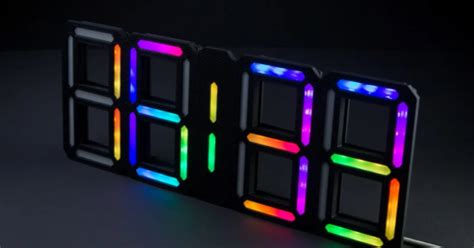 Retro 7 Segment Clock Complete By John G Download Free Stl Model