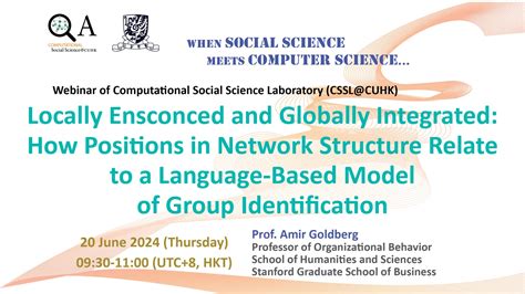 Computational Socialsciencecuhk When Social Science Meets Computer Science