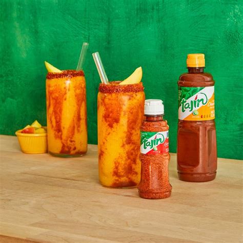 The Authentic Mangonada Is Crafted With Tajín Chamoy And Tajín Clásico