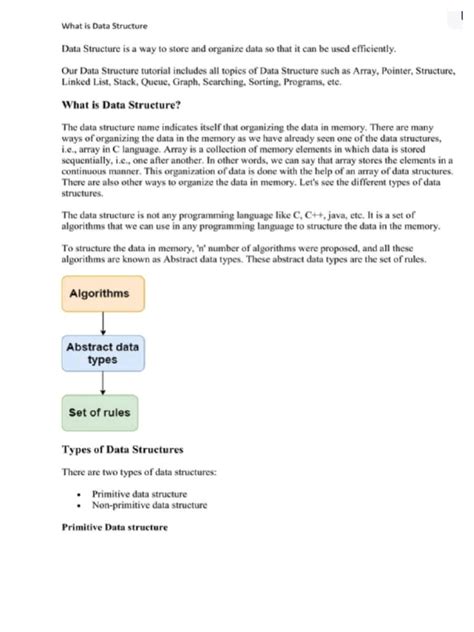 Dsa Unit 1 Introduction Pdf