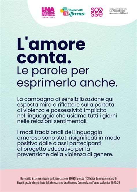 Lamore Conta Le Parole Per Esprimerlo Anche La Campagna Scosse
