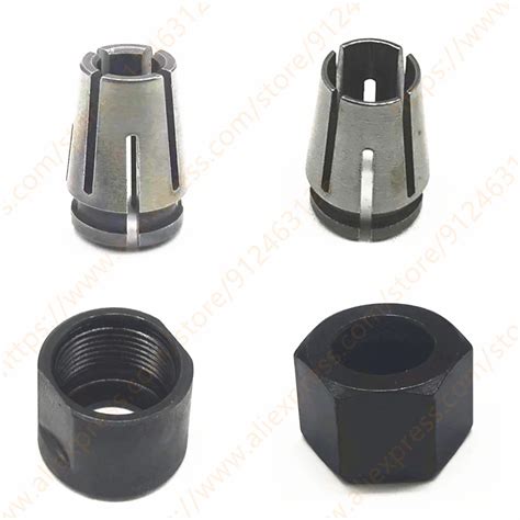 Iron Chuck Cap Nut Part Collet 6mm 6 35mm 8mm Cone Replace For Makita