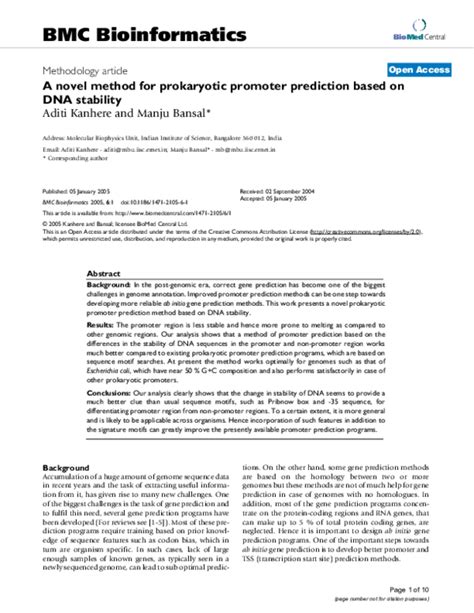 Pdf Bmc Bioinformatics Biomed Central Methodology Article