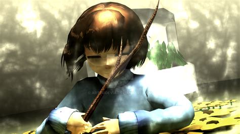 Mmd Frisk Fanart 3d By Artoodevia On Deviantart