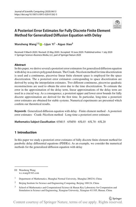 A Posteriori Error Estimates For Fully Discrete Finite Element Method For Generalized Diffusion