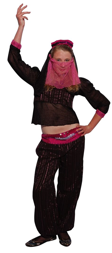 Arabian Princess Pink Black Set Petticoat Lane
