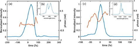 Temporal And Spectral Characterization Of The Input Fields Obtained By