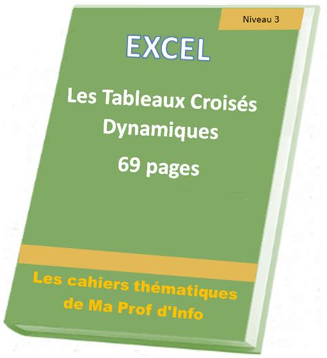 Excel Tableaux Et Graphiques Croisés Dynamiques