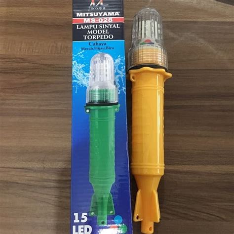 Jual Lampu Nelayan Kelip Torpedo Pancing Warna Led Merah Biru Hijau