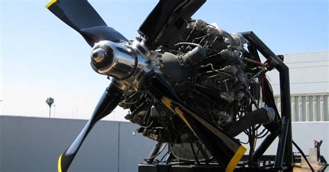 Aero Telemetry Wright R 3350 Radial Engine