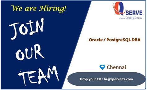 Qserveitsolutions Postgresql Oracledba Immediatejoiners