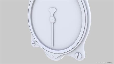 Luftwaffe Airspeed Indicator 3d Model By Carlo Cestra