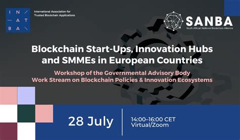 Blockchain Start Ups Innovation Hubs And Smmes In European Countries Inatba