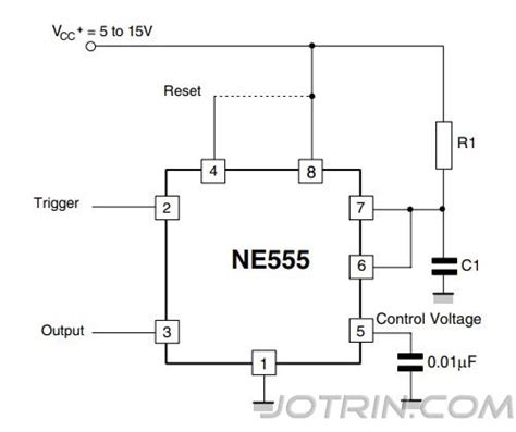 The Ultimate Guide to NE555N Timer: Pinout, Datasheet, and Schematic ...