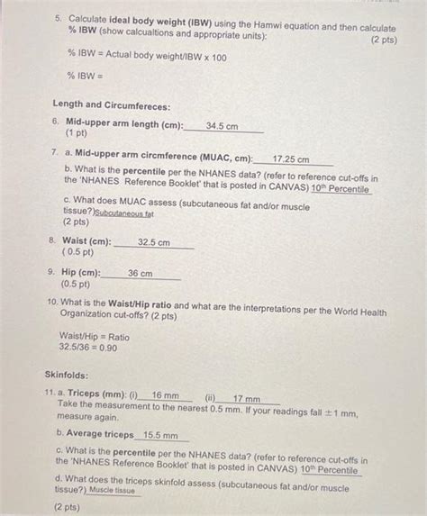 Solved Answer Numbers 5 7b 7c 10 11c 11d 12b 12c