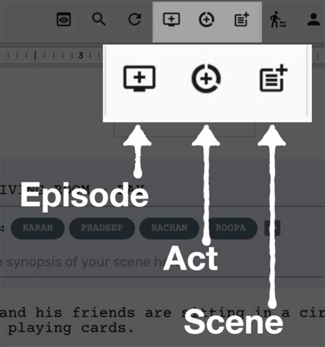 Advanced Structuring Tools Scrite
