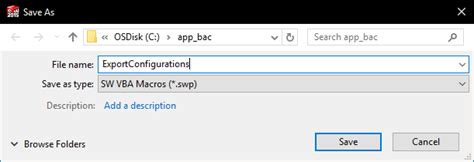 Github Bcandyman Solidworks Configuration Exporter Vba Script That Allows Exporting Of Each