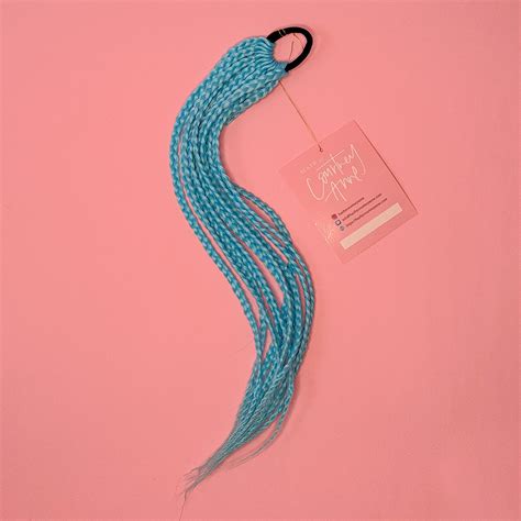 Blue Mini Plaits Manemerised