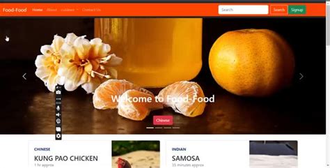 I Started A Bootstrap Project With Inline Css And Javascript