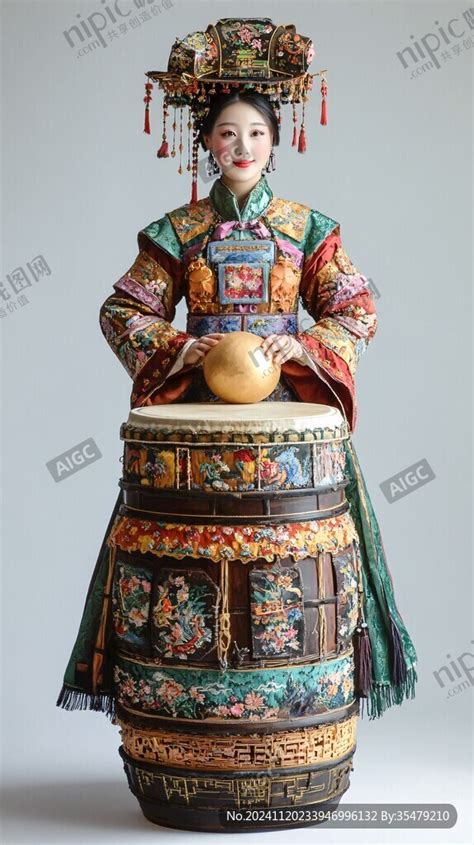 Ai创作图朝鲜族人偶 韩服娃娃 古装彩塑 宫女模型 朝鲜打鼓女人雕塑 朝鲜族妇女女人 人像彩塑 清代妇女服饰彩泥 冼夫人木偶 朝鲜族女人 圆形彩塑 提篮仕女彩塑 中华服饰泥塑 穆桂英泥塑 绢人