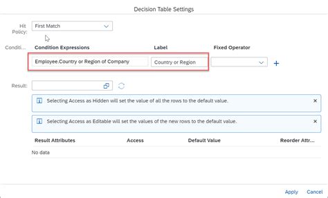 Create Decision Table And Text Rules Sap Tutorials