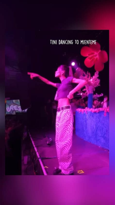 Tini Dancing To Mienteme Concert Dance Film