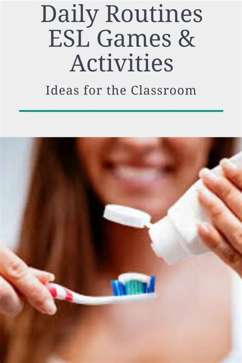 ESL Daily Routine Activities And Games Daily Life Games TEFL
