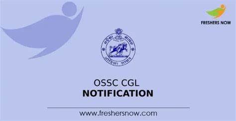 OSSC CGL Notification 2024 For 586 Group B C Posts