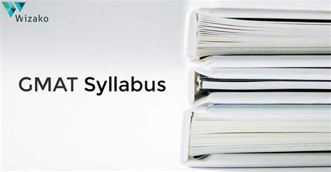 Gmat Syllabus 2024 Gmat Focus Edition Quant Verbal Data Insights Syllabus