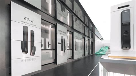 Interactive Exhibition Design Kaadas Corporate Showroom Showcases