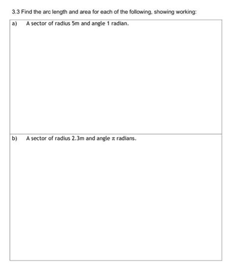 Solved Find The Arc Length And Area For Each Of The Chegg Com