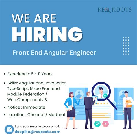 Reqroots Private Ltd On Linkedin Hiringalert Angularengineer