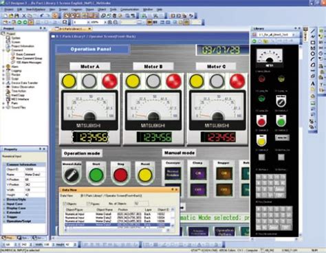 Mitsubishi PLC Programming Software For Use With GOT Series HMI S RS Components Indonesia