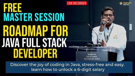 Java Full Stack Master Session October 28th 2023 By Frontlines Edutech