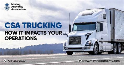 Csa Trucking Moving Authority