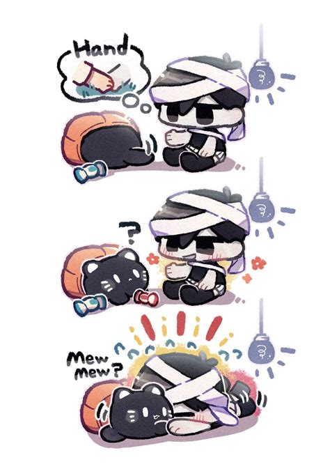 Omori And Mewo Omori Drawn By Wakame Vhai Uhykmqb K Danbooru