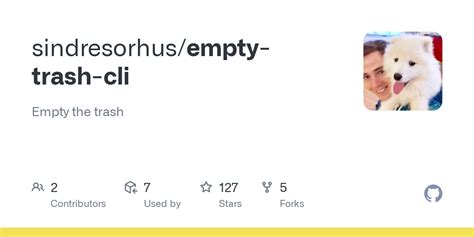 Github Sindresorhusempty Trash Cli Empty The Trash