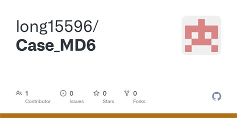 Github Long15596casemd6