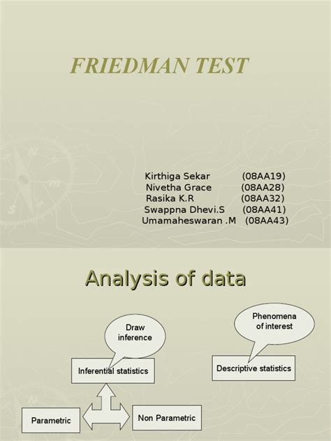 Friedman Nonparametric Test Pdf Analysis Of Variance Nonparametric Statistics