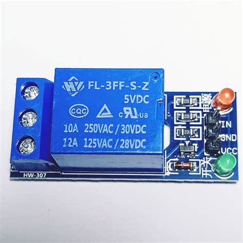 Реле модуль для Ардуино низкого уровня 5В 10А Arduino цена 26 грн