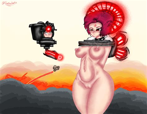 Rule 34 1boy 1girls Astro Duchess Astro Toilet Big Breasts