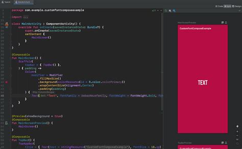 how to use custom fonts with jetpack compose john codeos blog with
