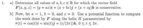 solved a determine all values of a b c∈r for which the