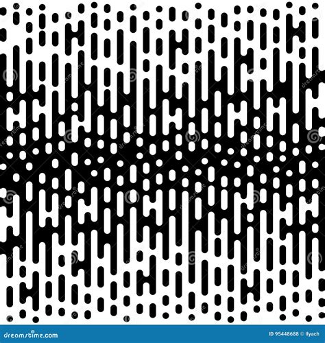 Vector Halftone Transition Abstract Wallpaper Pattern Stock Vector Illustration Of Random